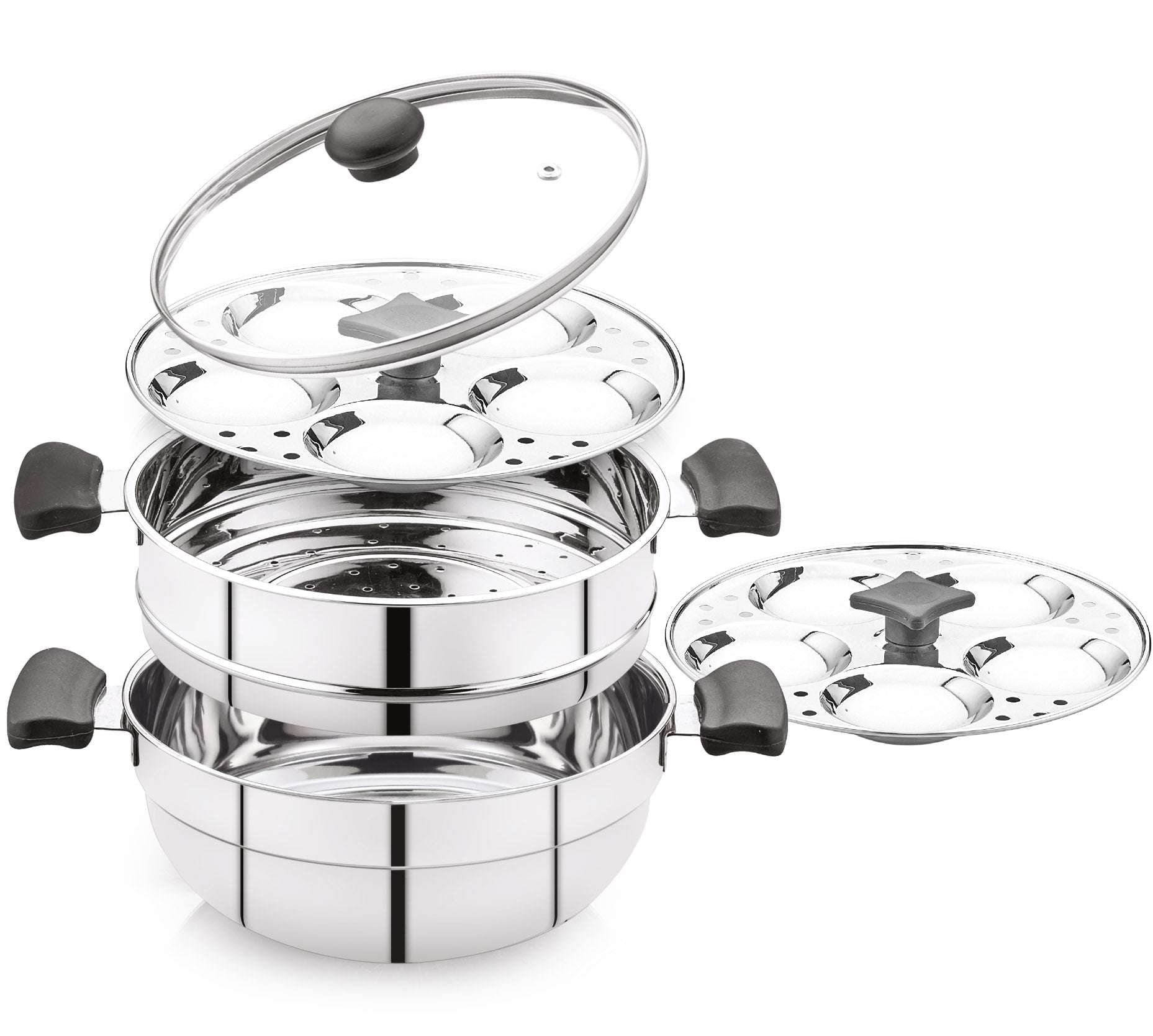 Idly Pot with Steamer: The Smart, Healthy Way to Make Perfect Idlis at ...