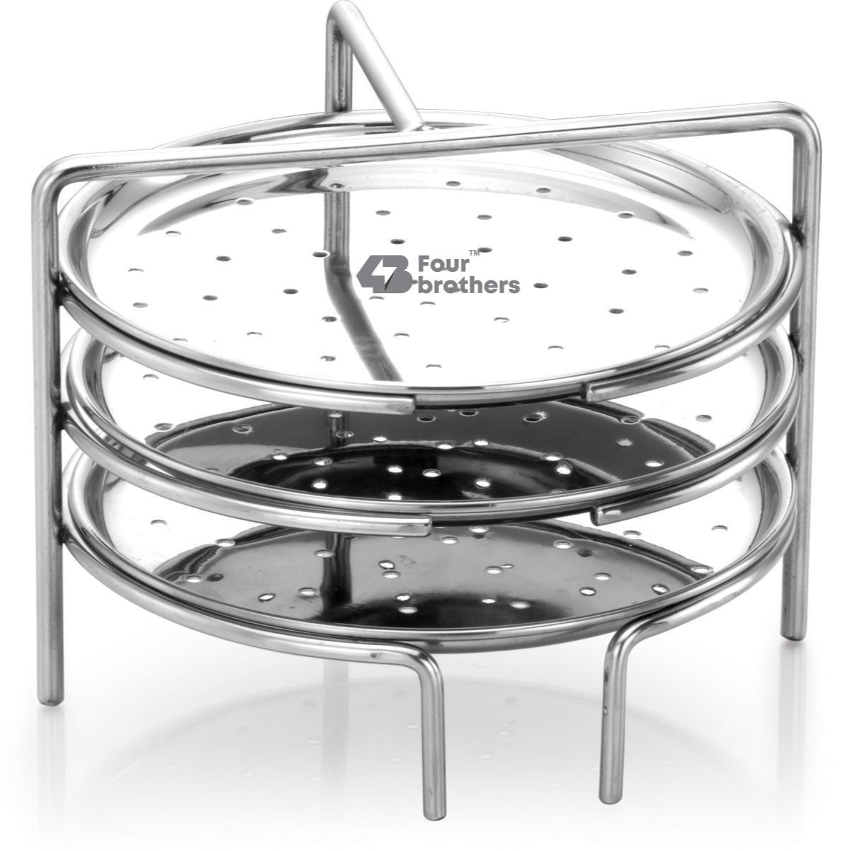 Idiyappam Stand – Stainless Steel Steamer Plate – Four Brothers