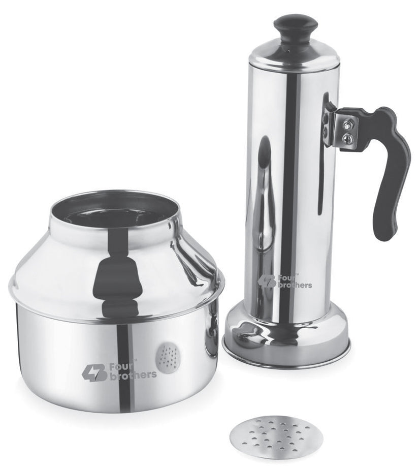 Puttu Kodam – Traditional Stainless Steel Puttu Maker – Shashan ...